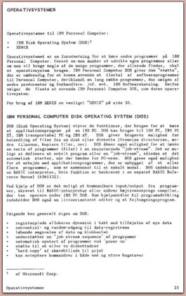 Introduktion IBM Personal Computer (1) 1985 | LEC